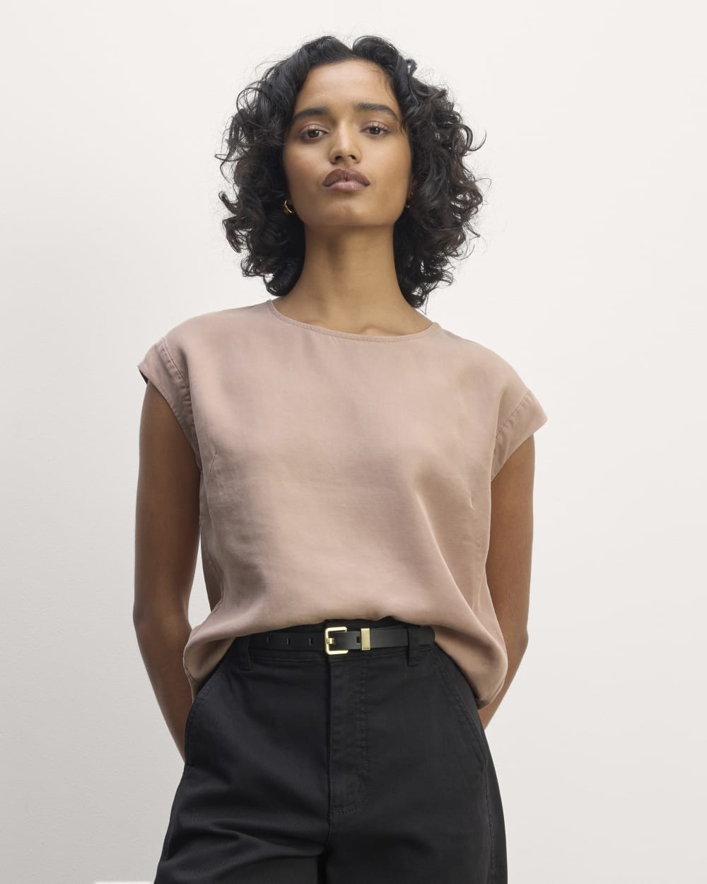 The Muscle Top in Butterlite | Dusty Rose – Everlane