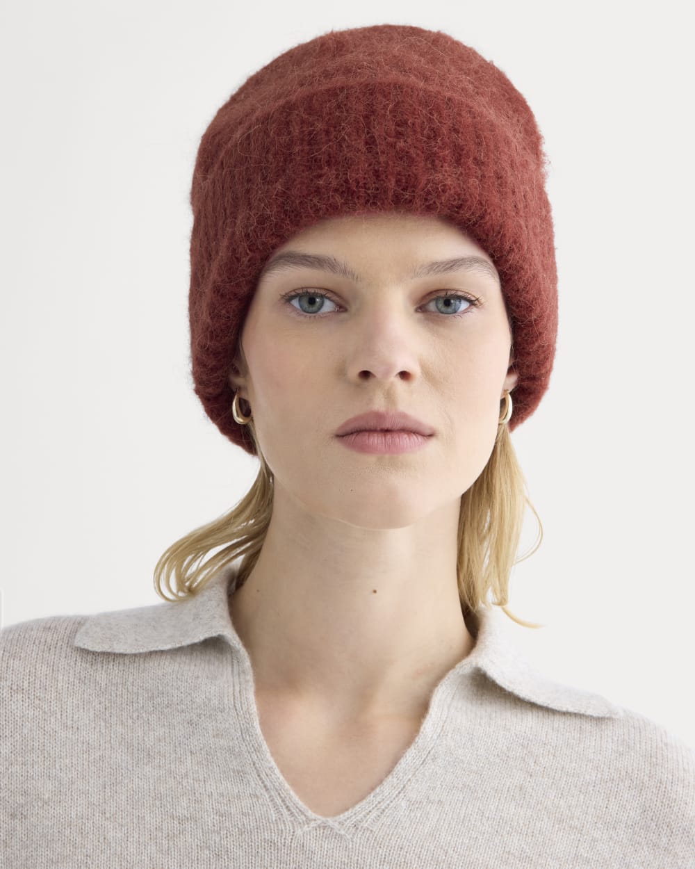 Plush Alpaca Beanie | Merlot – Everlane