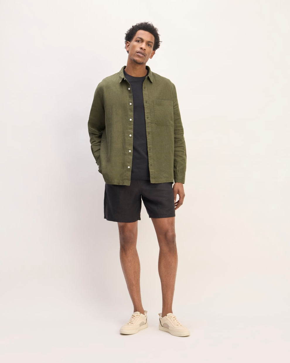 The Linen Straight Hem Shirt | Kalamata – Everlane