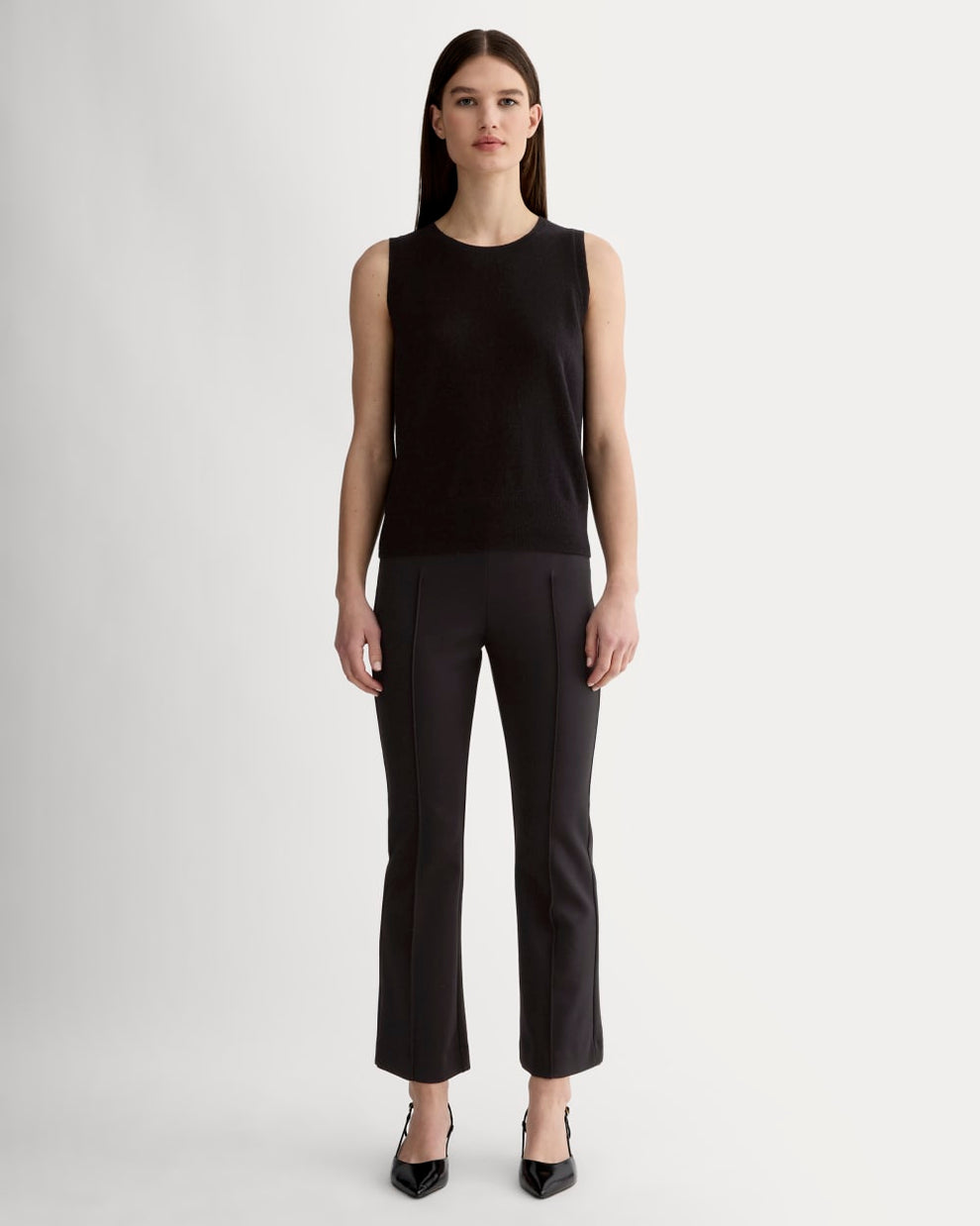 The Classic Tank in Cashmere | Black – Everlane