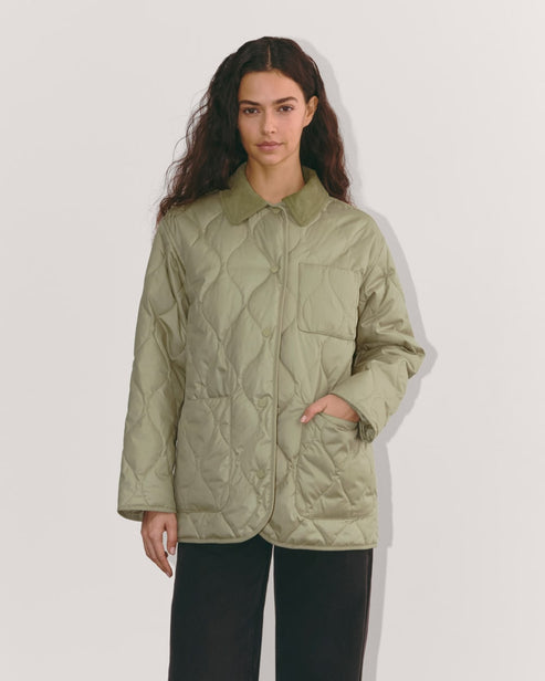 The Quilted Ranch Jacket | Eucalyptus – Everlane