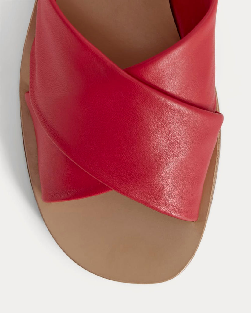 The Day Crossover Sandal | Classic Red – Everlane