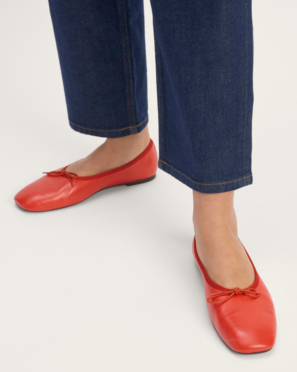 The Day Ballet Flat | Poppy Red – Everlane
